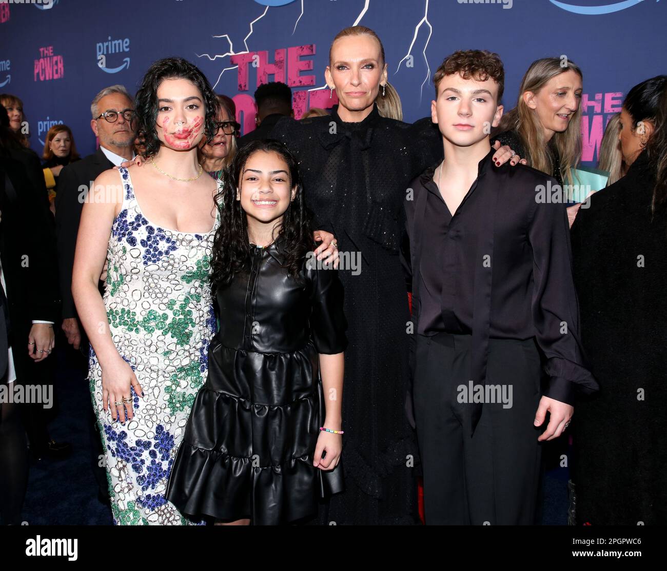 New York City, NY, March 23, 2023, Auli'i Cravalho, Pietra Castro, Toni Collette and Gerrison ...