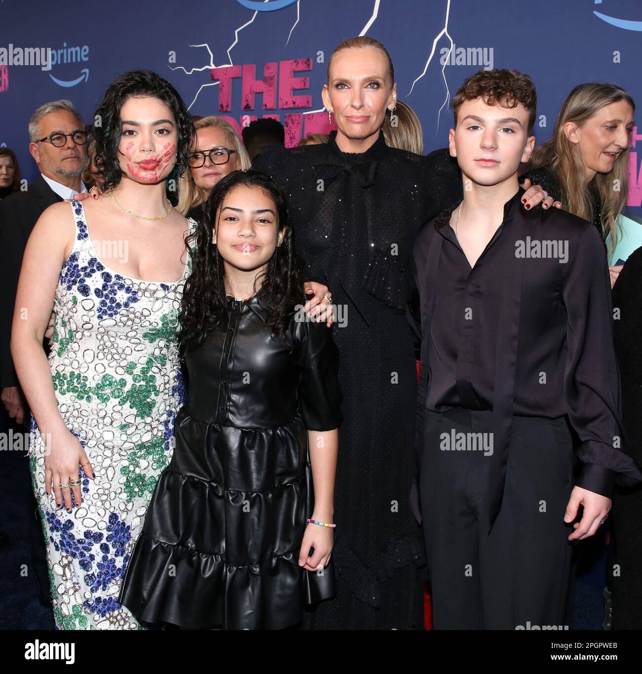 New York City, NY, March 23, 2023, Auli'i Cravalho, Pietra Castro, Toni Collette and Gerrison ...