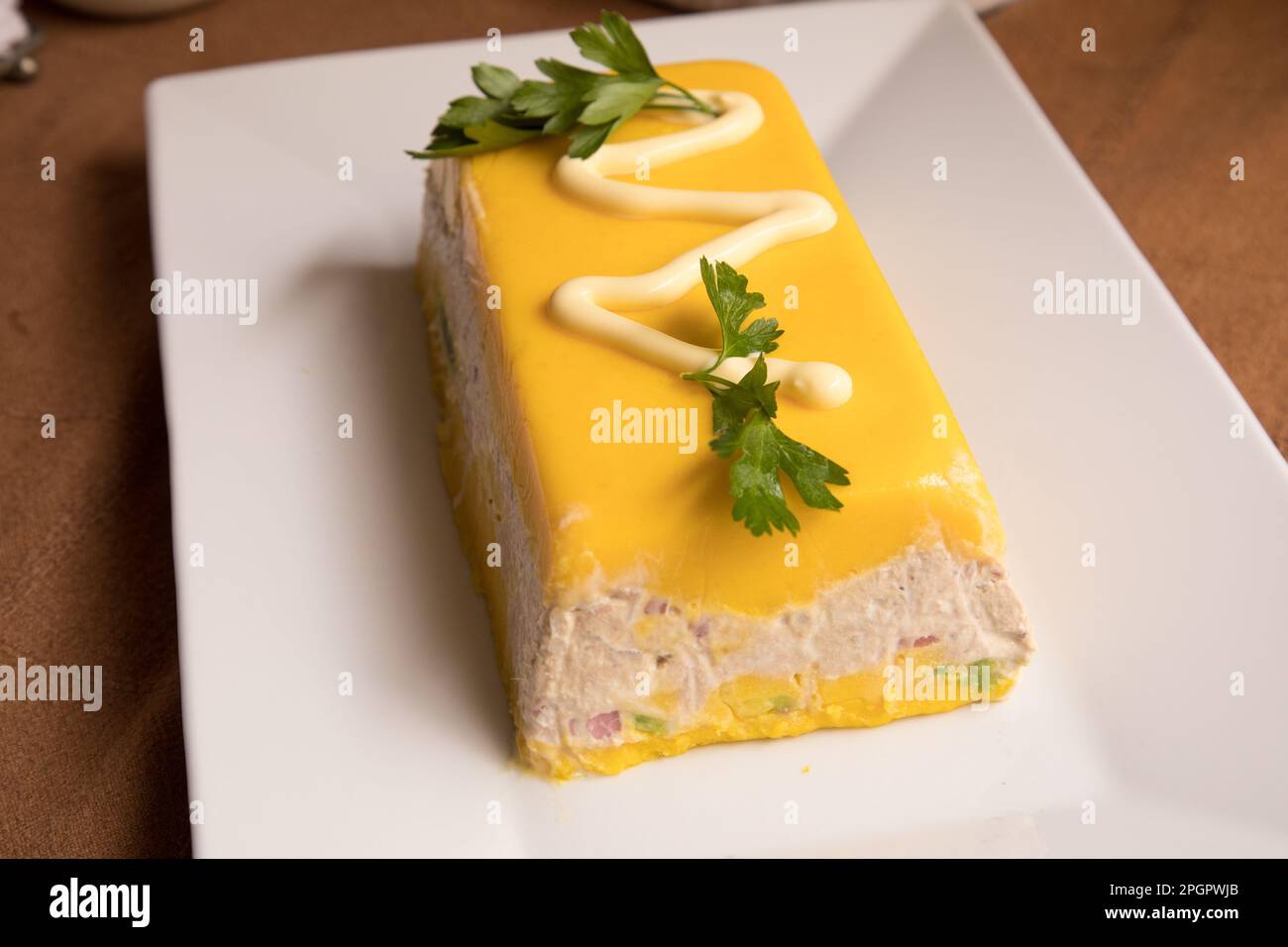Causa dish hi-res stock photography and images - Alamy