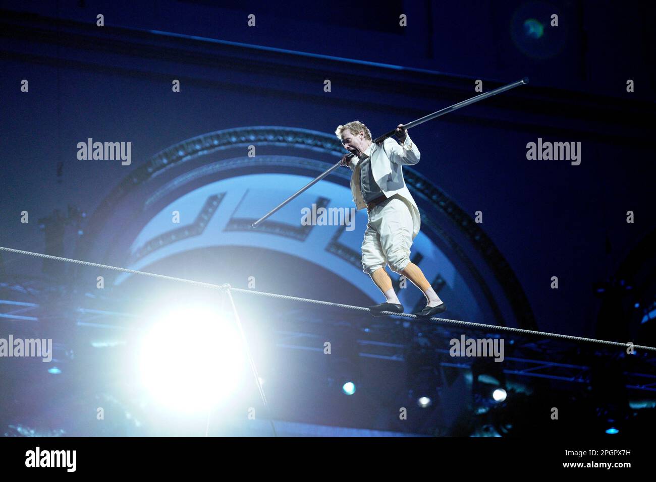 Washington, United States. 23rd Mar, 2023. French high wire artist ...