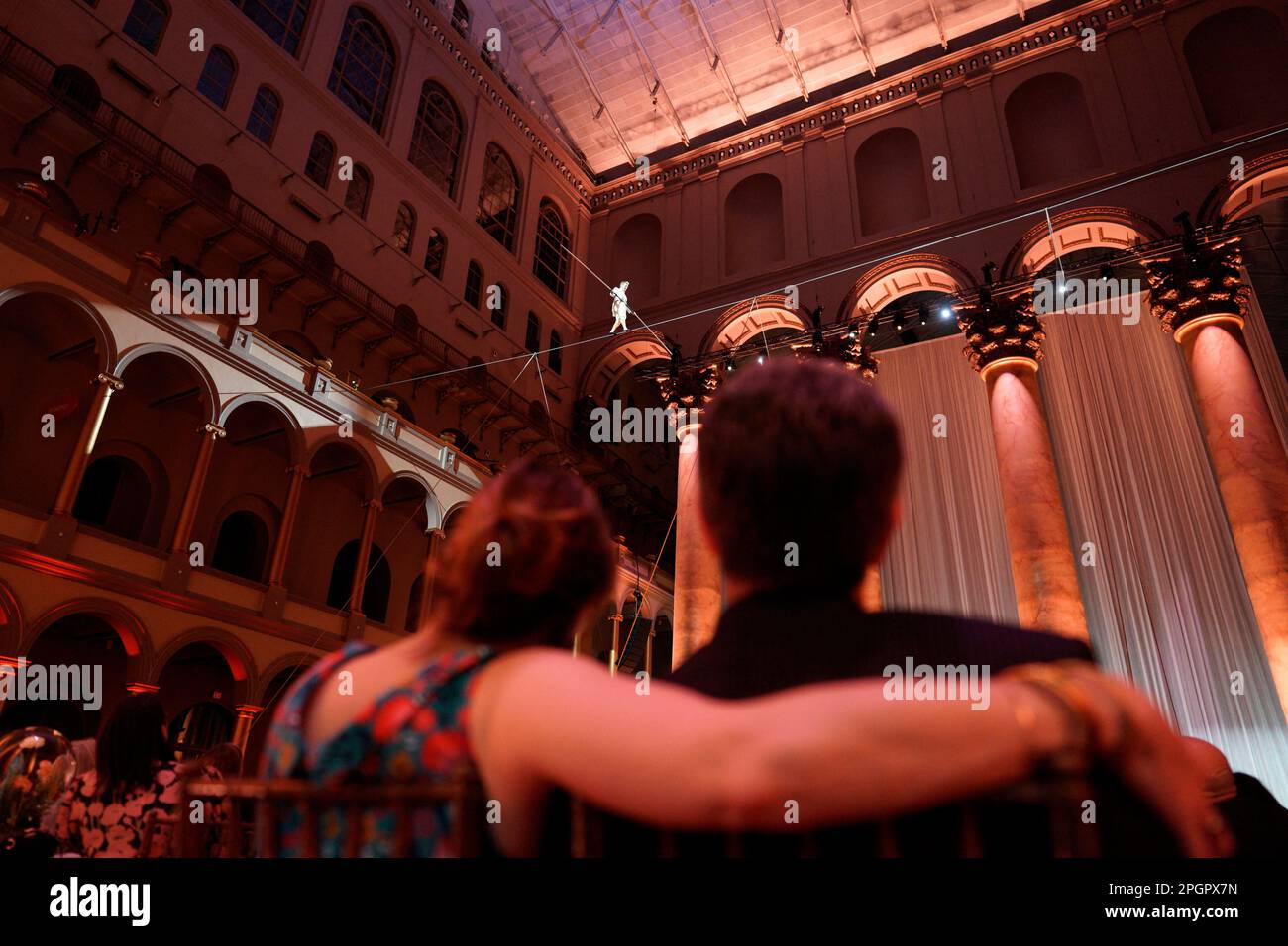 Washington, United States. 23rd Mar, 2023. French high wire artist ...