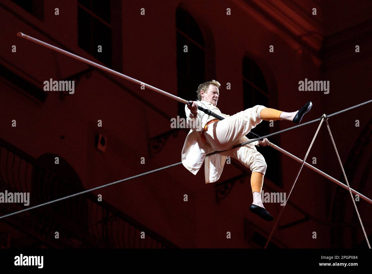 Washington, United States. 23rd Mar, 2023. French high wire artist ...