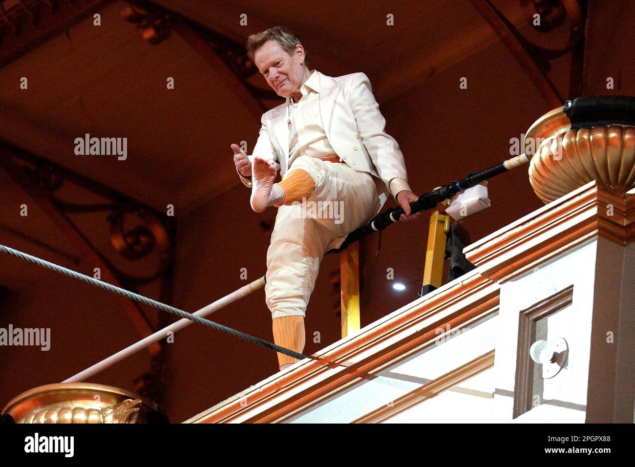 Washington, United States. 23rd Mar, 2023. French high wire artist ...