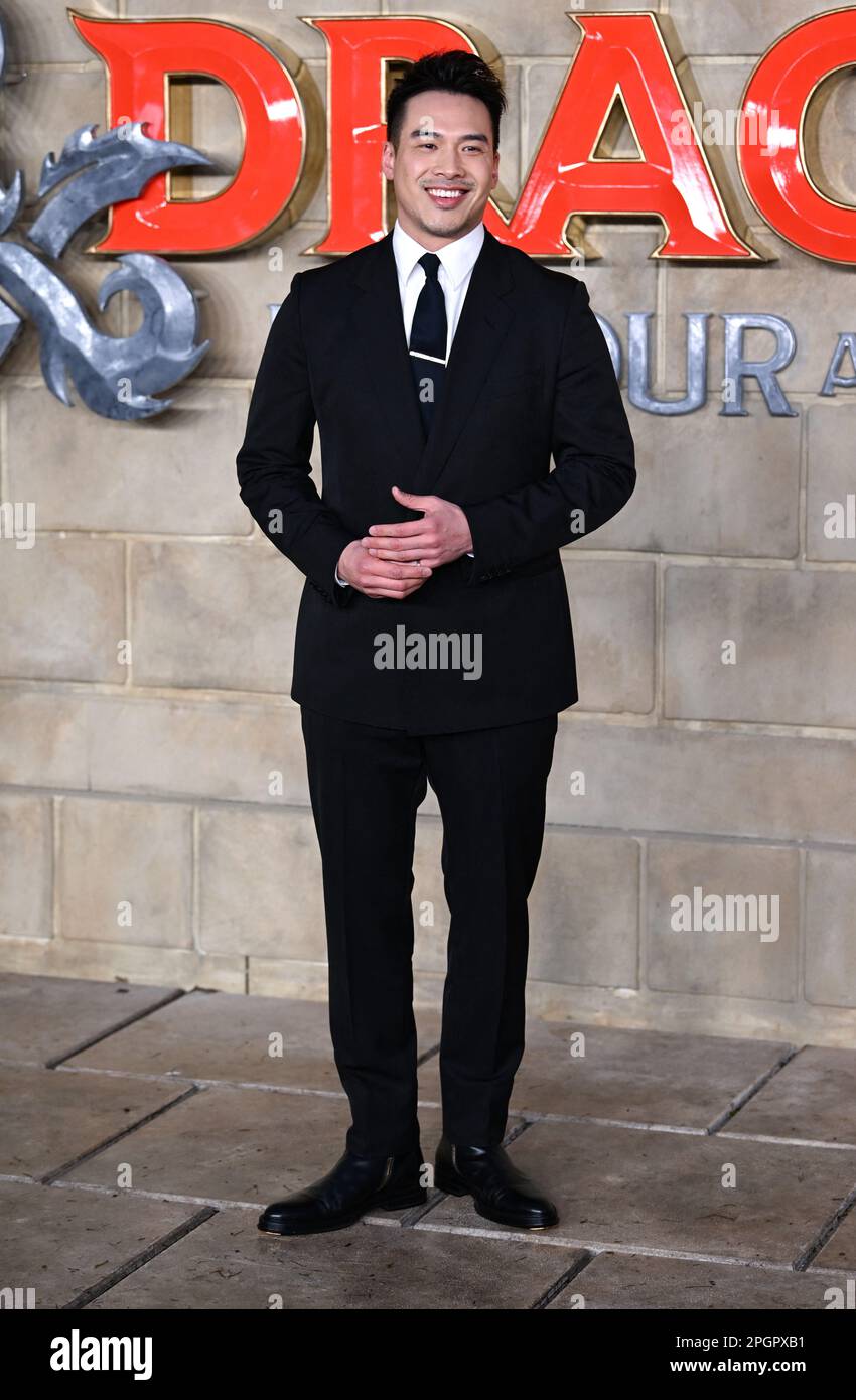 London, UK. 23rd Mar, 2023. Jason Wong at the Dungeons & Dragons Honour ...