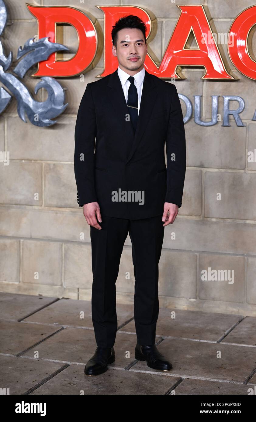London, UK. 23rd Mar, 2023. Jason Wong at the Dungeons & Dragons Honour ...
