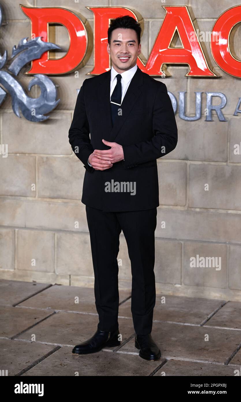 London, UK. 23rd Mar, 2023. Jason Wong at the Dungeons & Dragons Honour ...