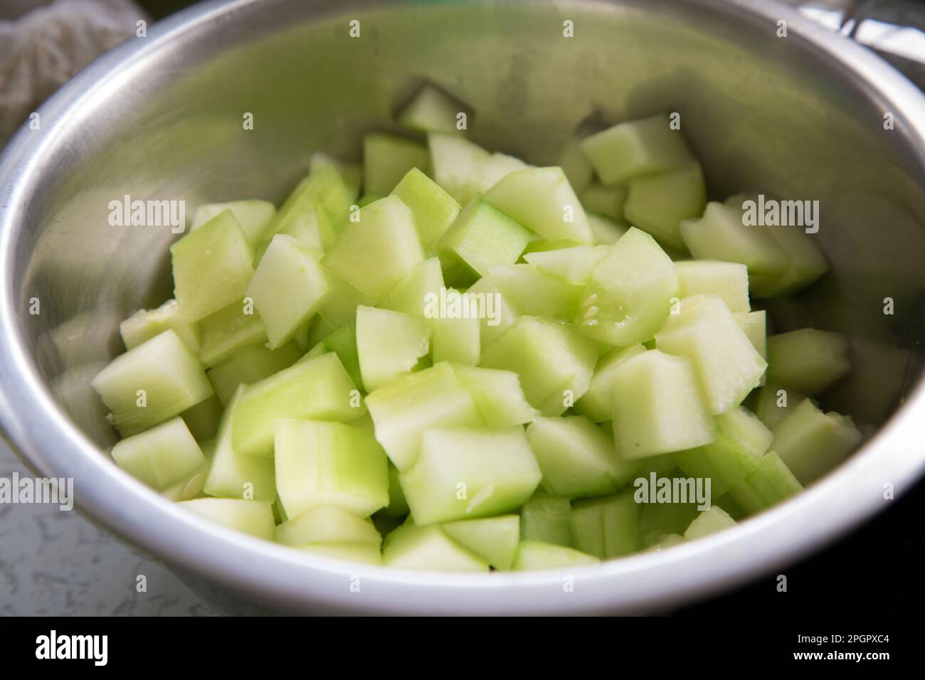 Diced cucumber hi-res stock photography and images - Alamy