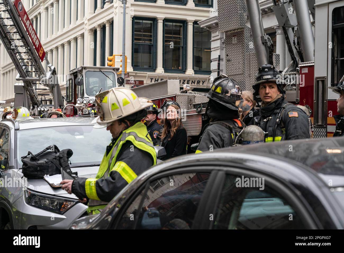 New York New York Usa 23rd Mar 2023 Fdny Commissioner Laura