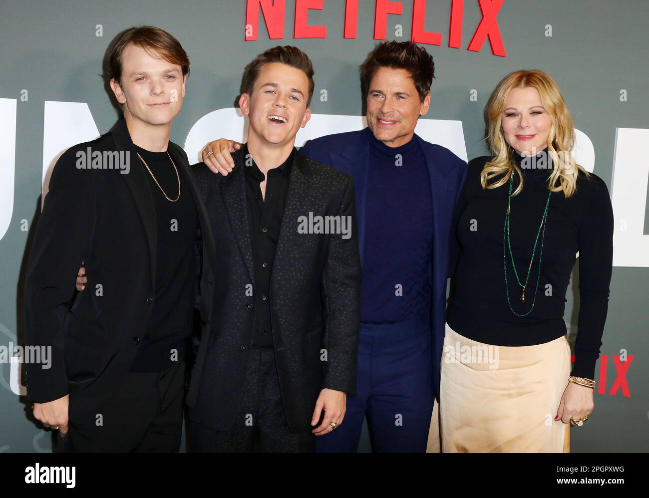 Hollywood, USA. 23rd Mar, 2023. Matthew Edward Lowe, John Owen Lowe ...