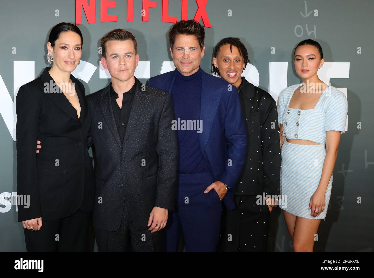 Hollywood, USA. 23rd Mar, 2023. Sian Clifford, John Owen Lowe, Rob Lowe ...