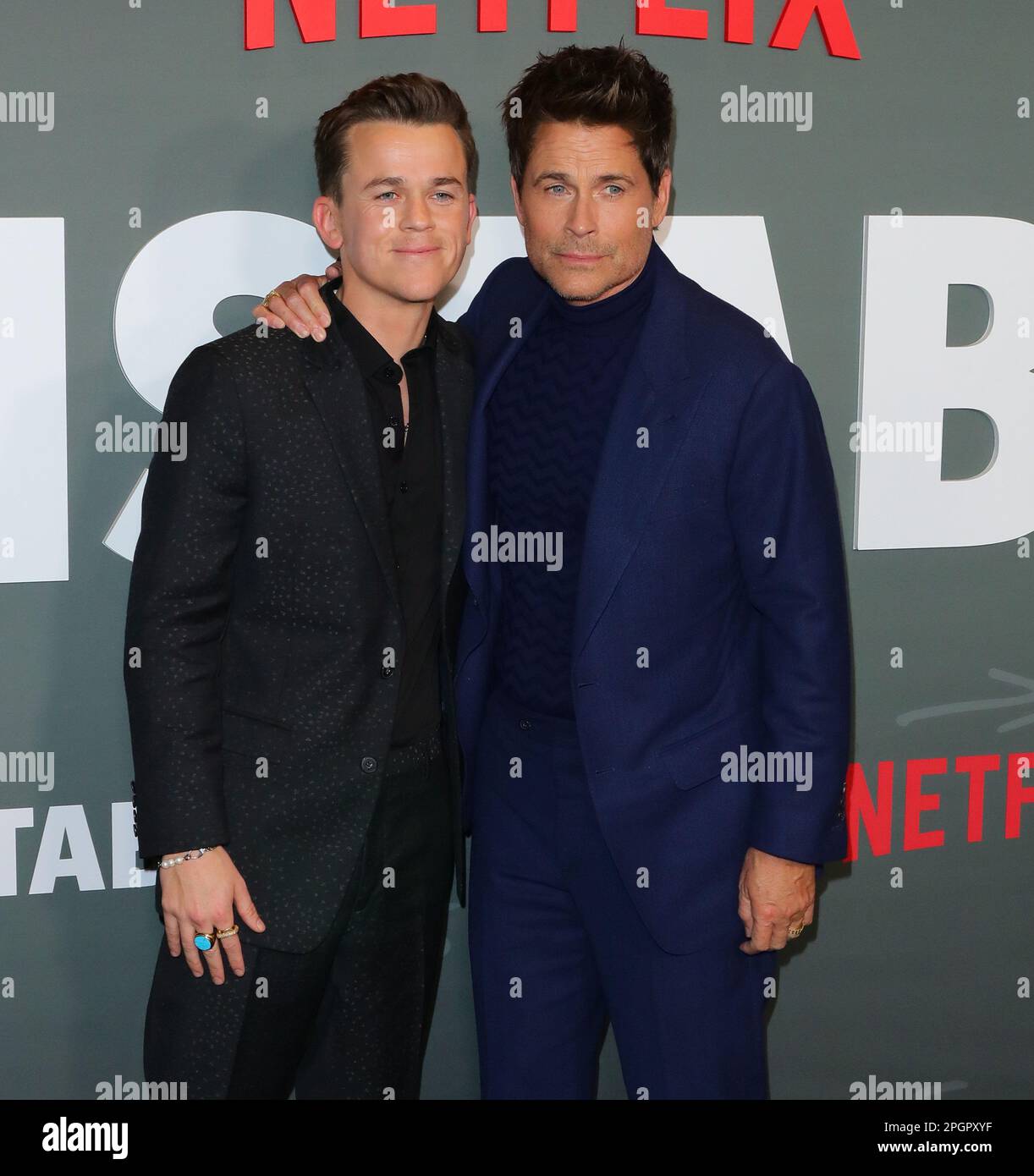 Hollywood, USA. 23rd Mar, 2023. Rob Lowe, John Owen Lowe arrives at ...