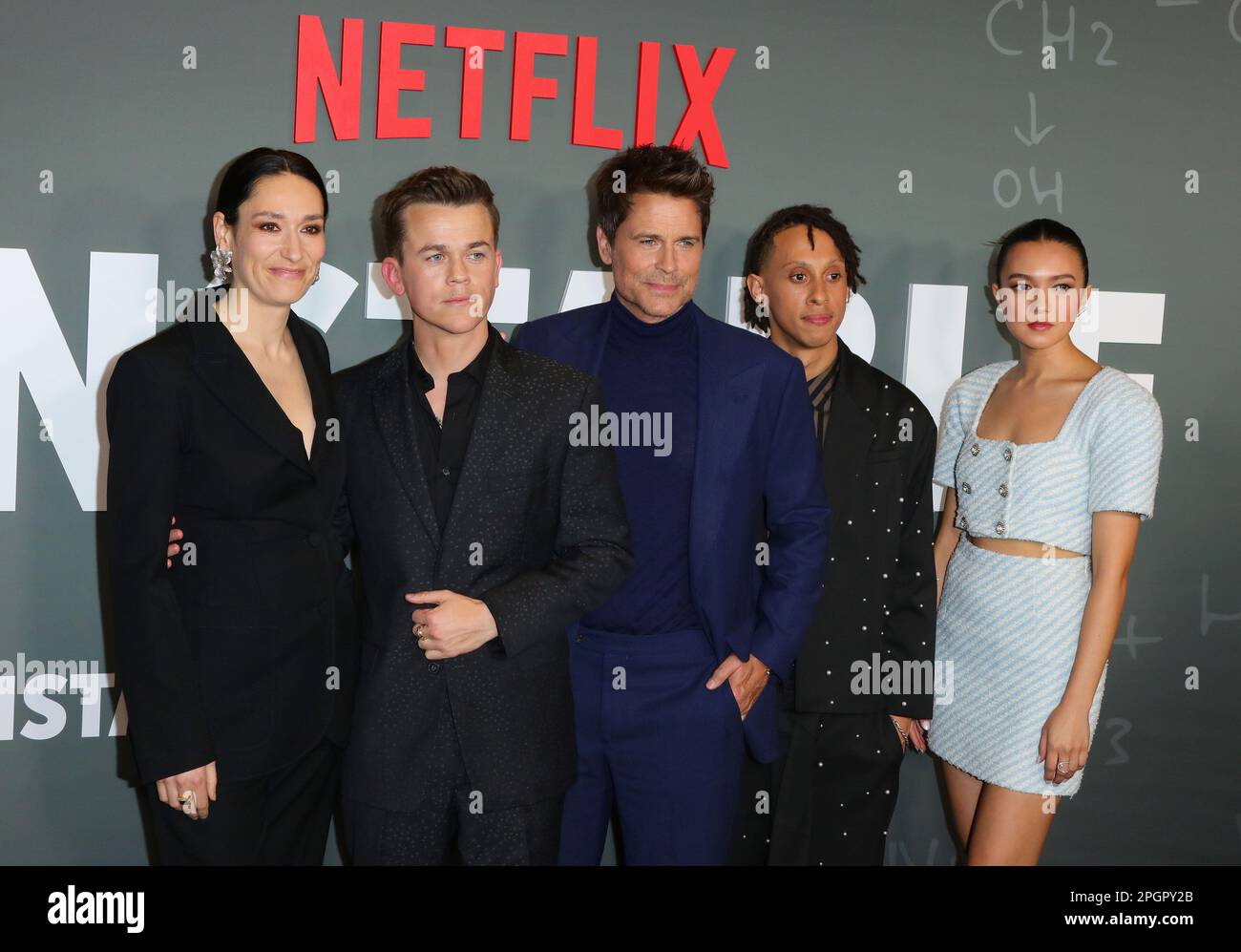 Hollywood, USA. 23rd Mar, 2023. Sian Clifford, John Owen Lowe, Rob Lowe ...
