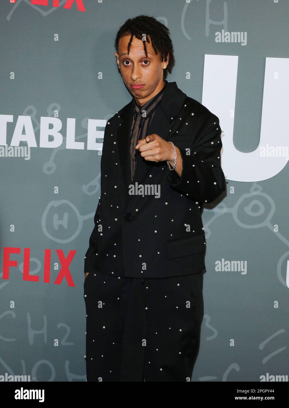 Hollywood, USA. 23rd Mar, 2023. Aaron Branch arrives at UNSTABLE ...