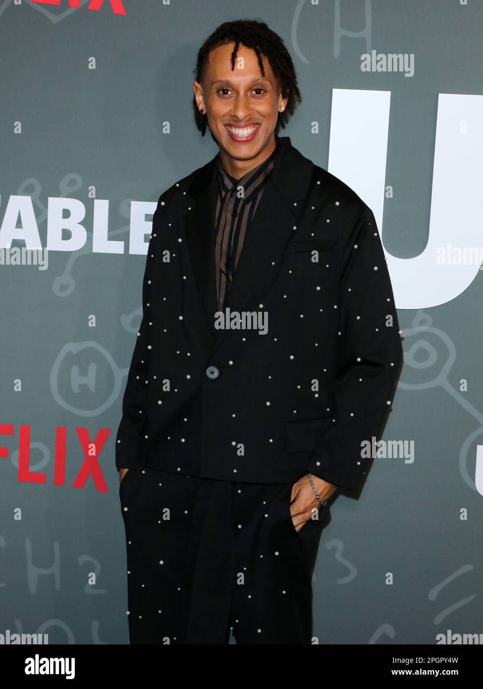 Hollywood, USA. 23rd Mar, 2023. Aaron Branch arrives at UNSTABLE ...