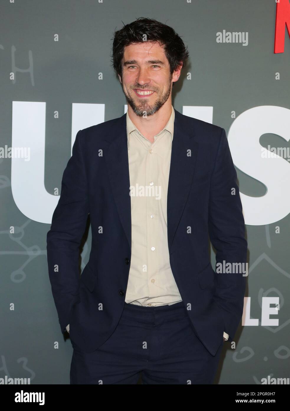 Hollywood, USA. 23rd Mar, 2023. Sven Falcouner arrives at UNSTABLE ...