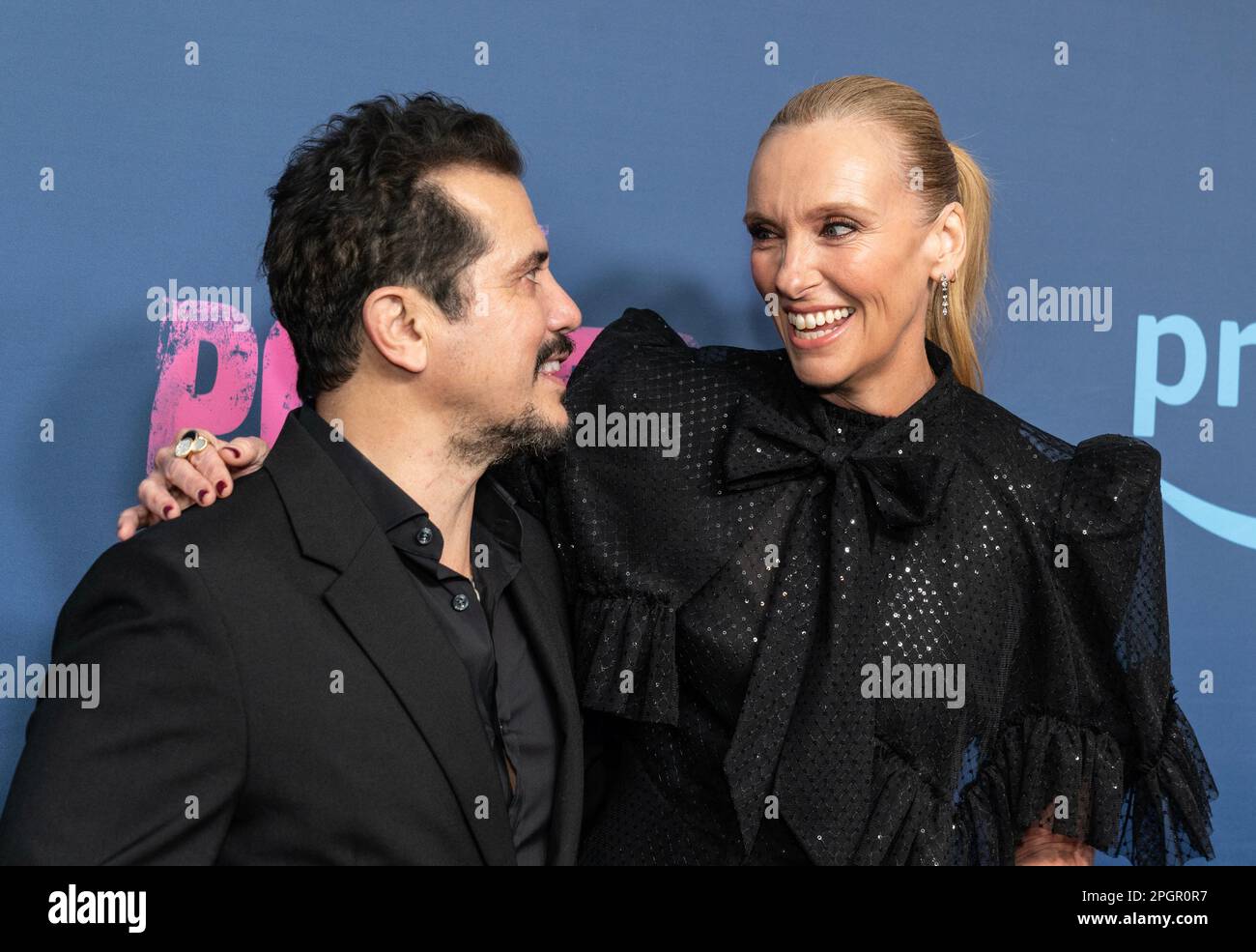 John Leguizamo and Toni Collette attend premiere of Amazon Prime Video series The Power at DGA ...