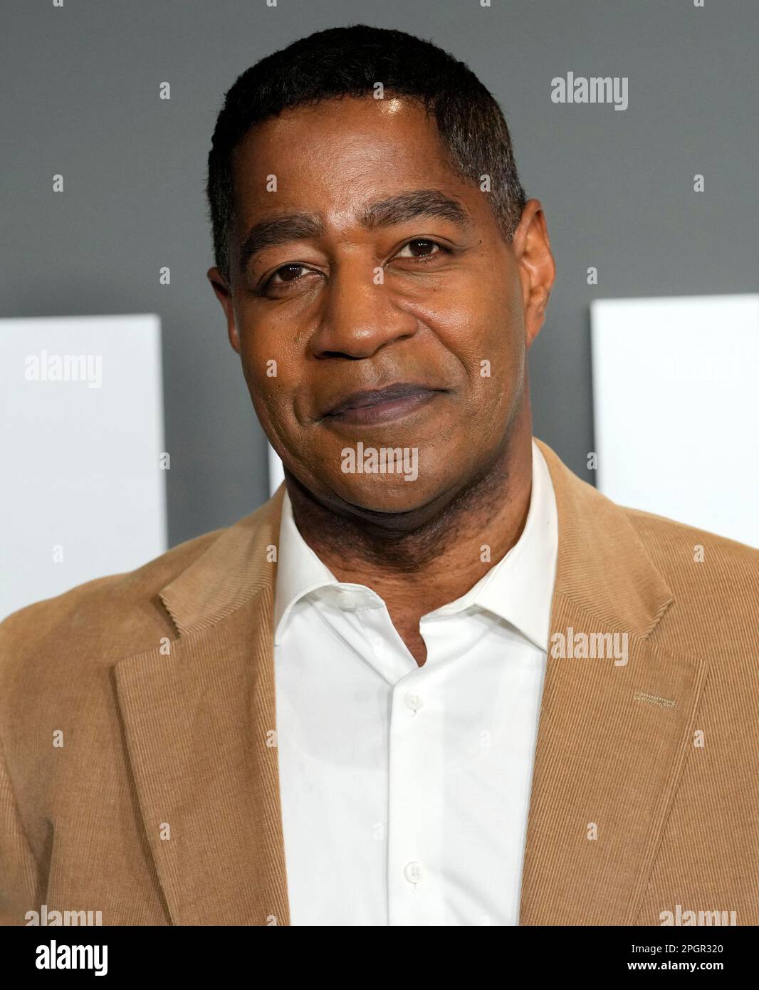 Merrick McCartha poses at the premiere of the Netflix series "Unstable ...