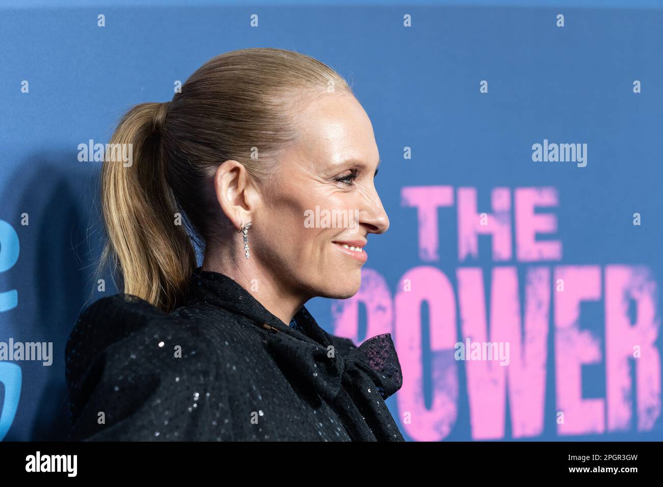 Toni Collette wearing dress by Susie Cave for Vampire's Wife attends ...