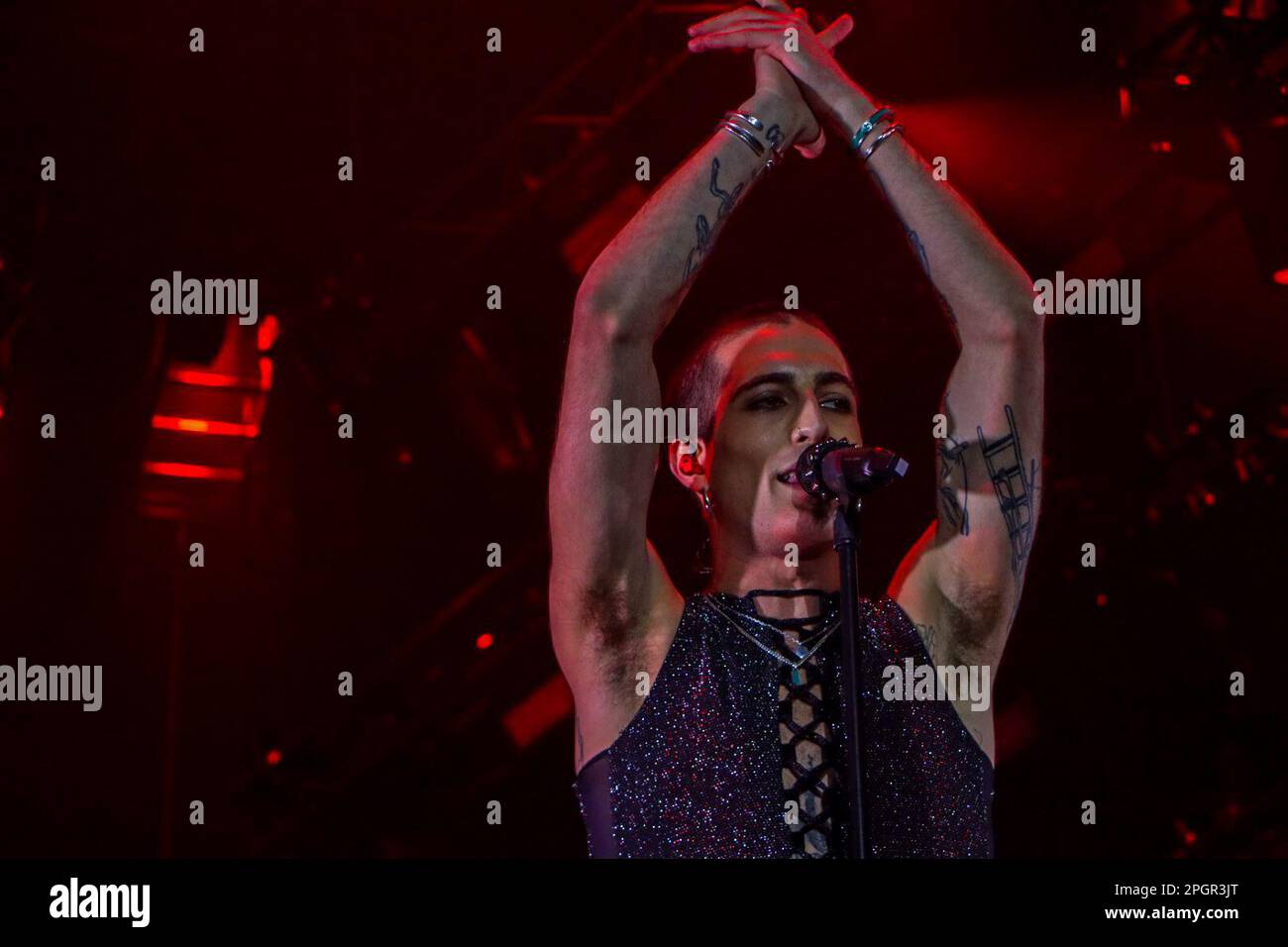 March 20, 2023, Florence, Florence, Italy: Maneskin live in Florence ...