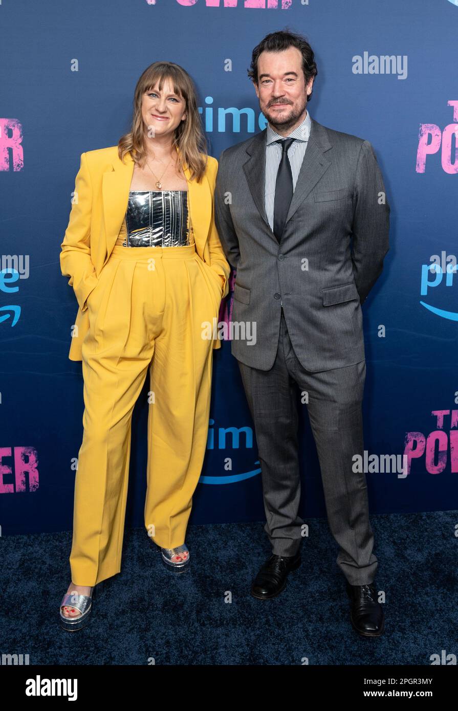 Naomi de Pear and Tim Bricknell attend premiere of Amazon Prime Video ...