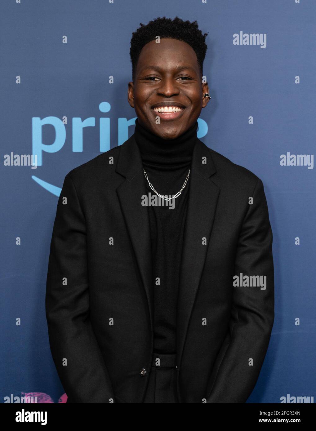 Toheeb Jimoh attends premiere of Amazon Prime Video series The Power at ...