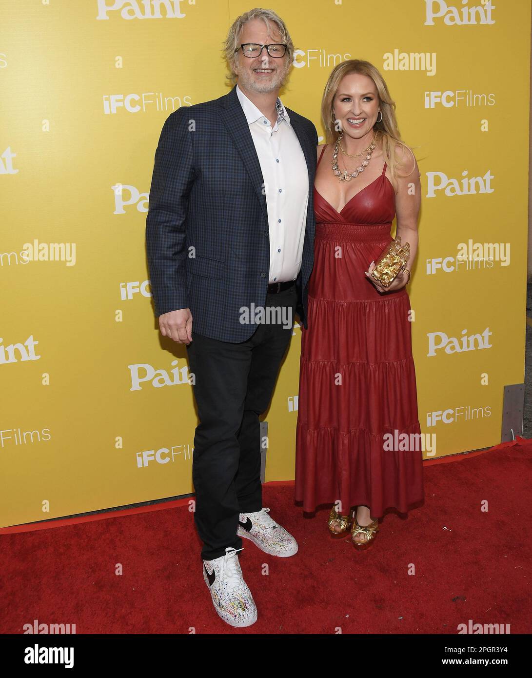 Los Angeles, USA. 23rd Mar, 2023. (L-R) Brit McAdams and Guest at the ...