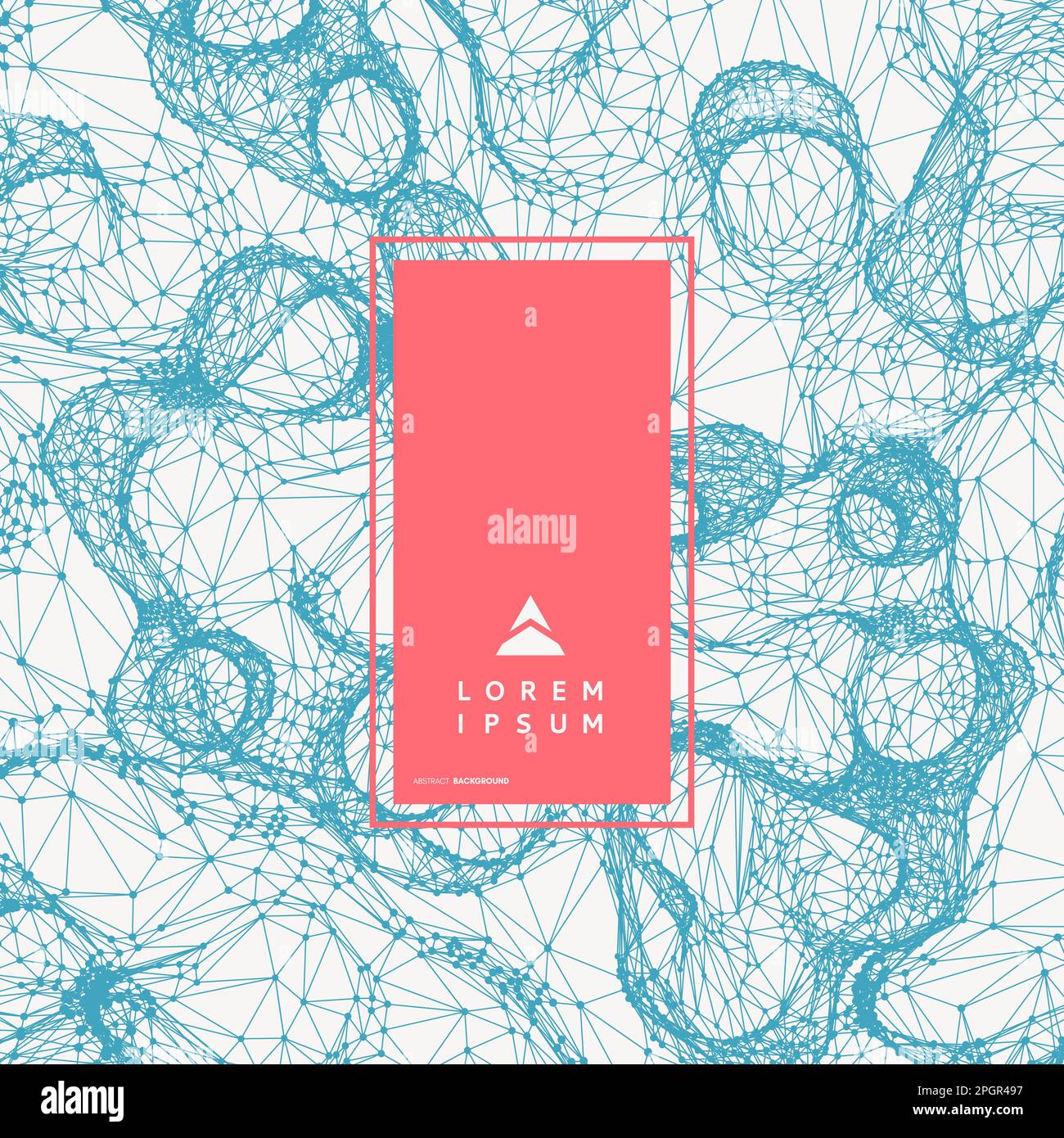 Abstract science or technology background. Graphic design. Network ...