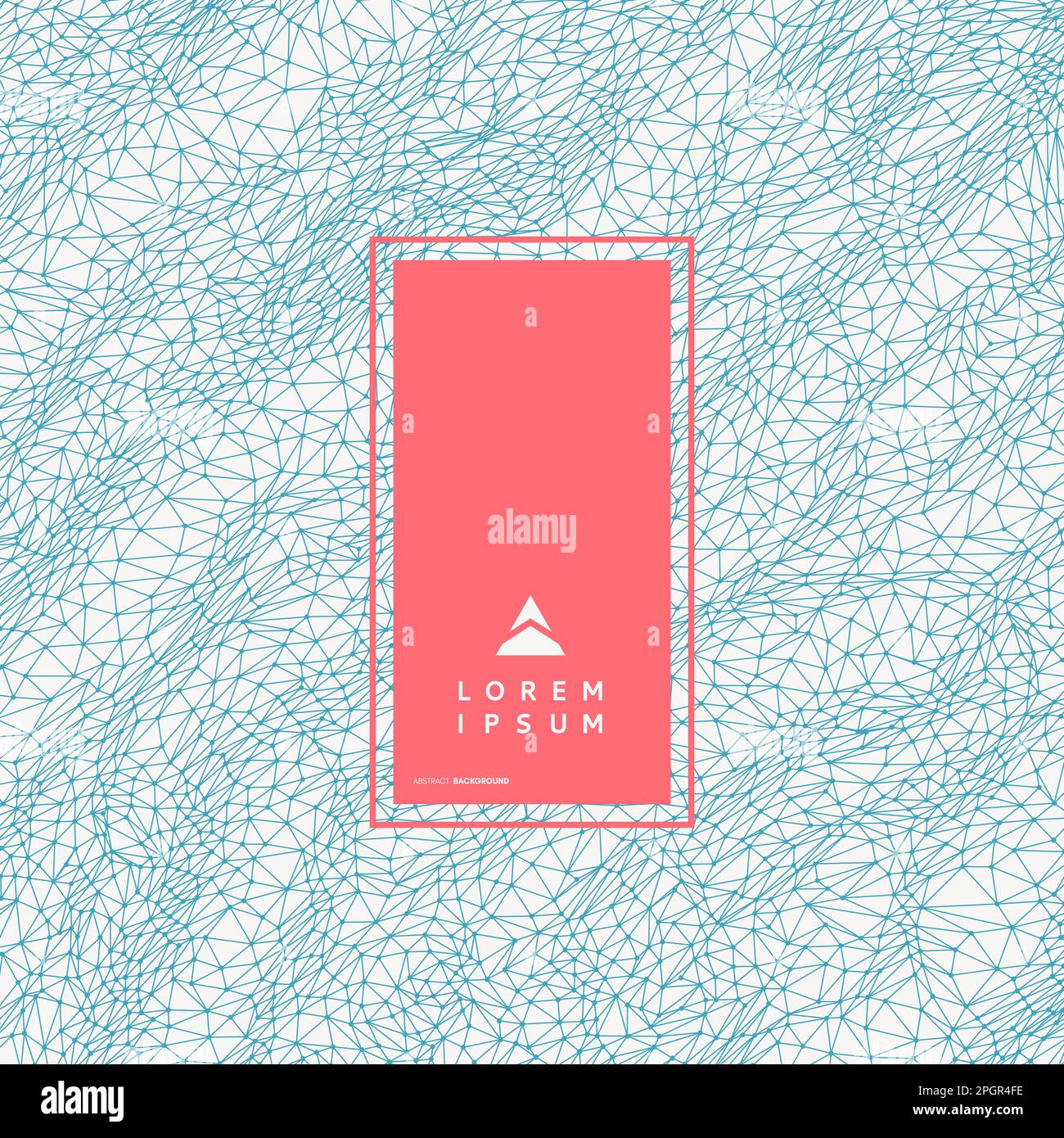 Abstract Science Or Technology Background Graphic Design Network Illustration 3d Grid Surface