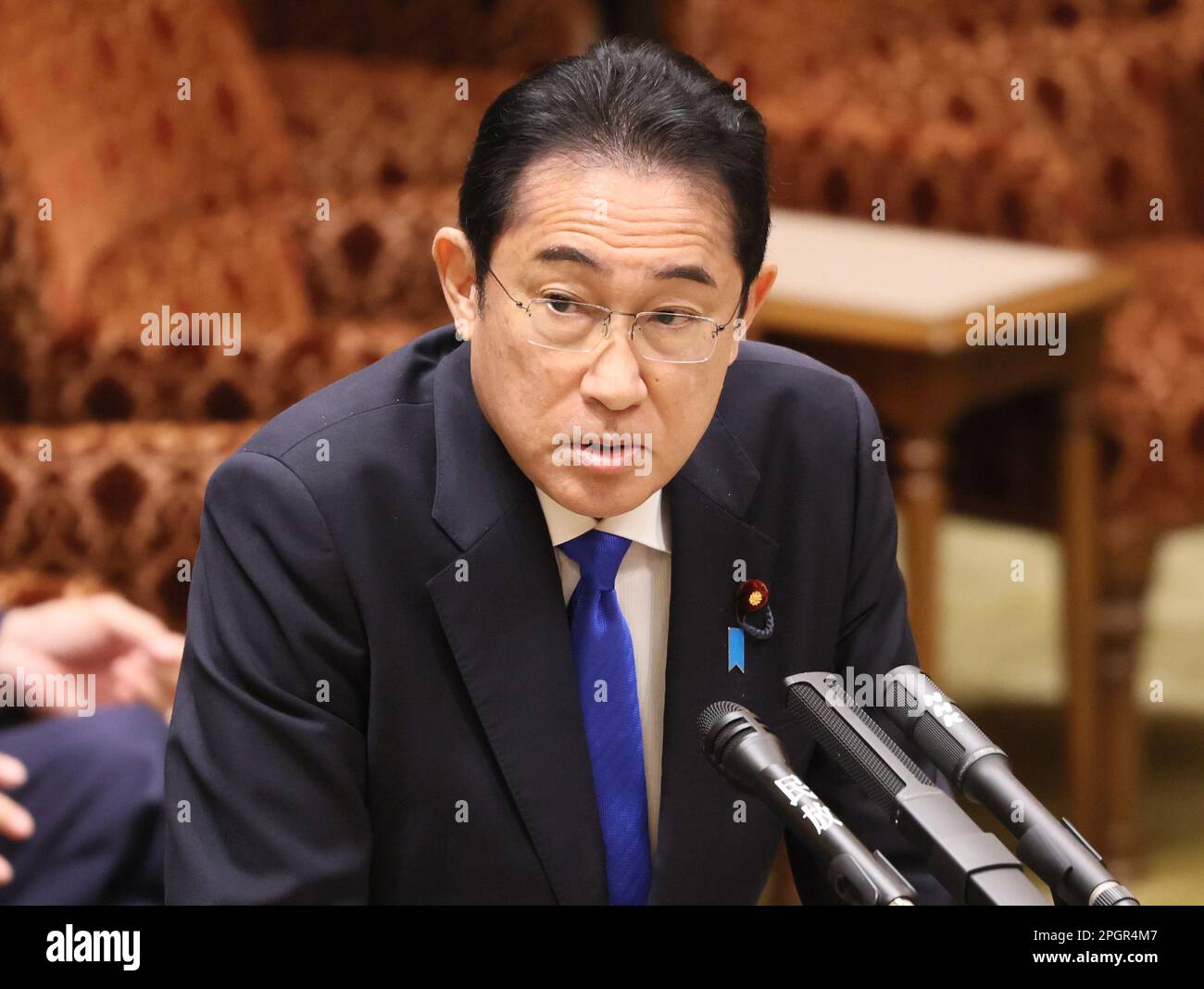 Tokyo, Japan. 24th Mar, 2023. Japanese Prime Minister Fumio Kishida ...