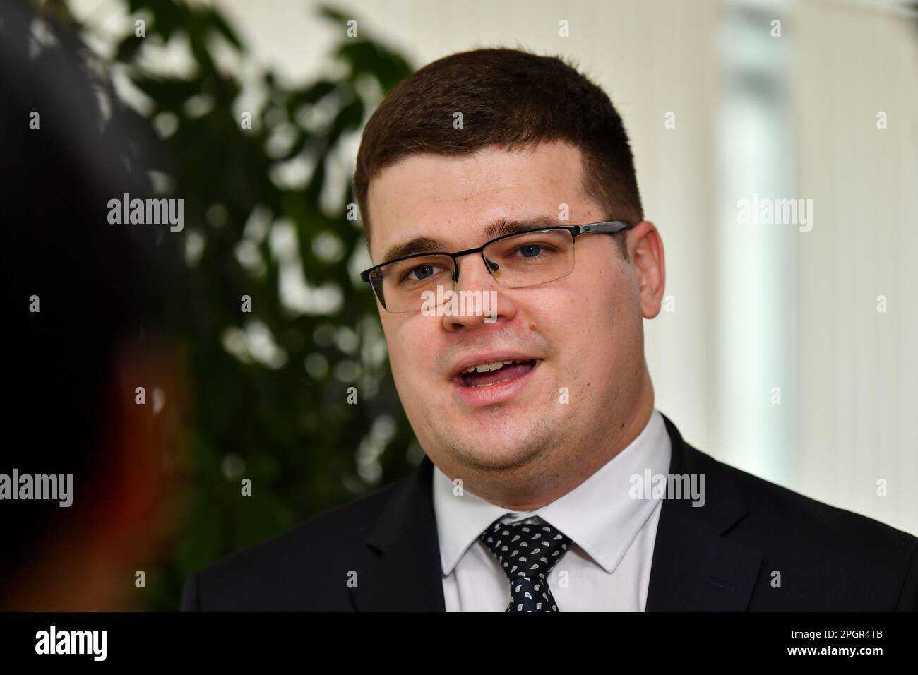 Moscow, Russia. 3rd Mar, 2023. Alexander Bobrov, director of the Moscow State Institute of ...