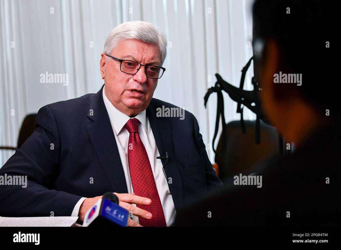 Moscow, Russia. 3rd Mar, 2023. Anatoly Torkunov, president of the ...