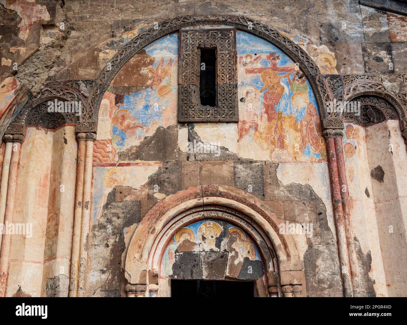 Kars, Turkey - October 28, 2022: Ani Ruins in Kars, Turkey. The Church ...