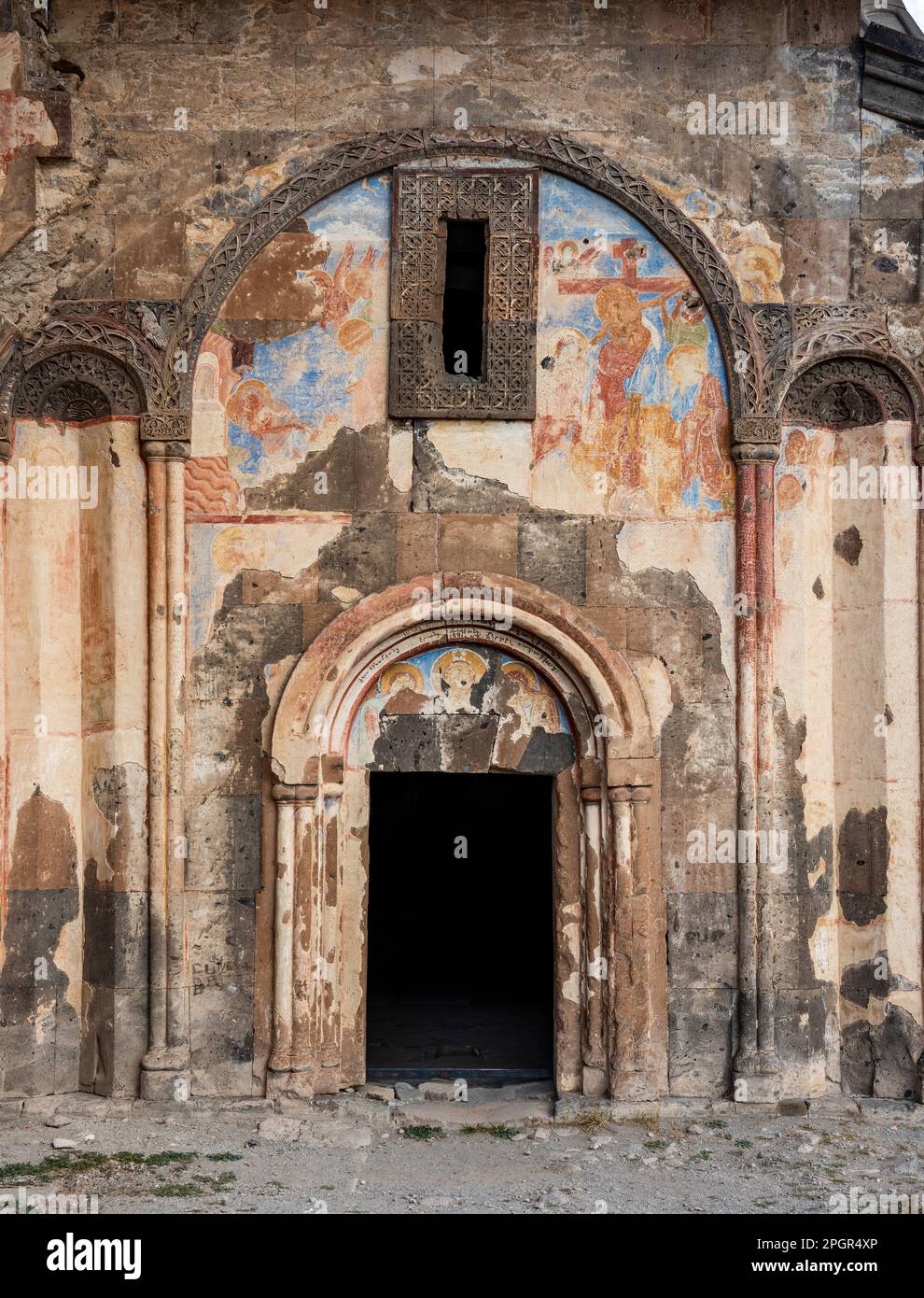 Kars, Turkey - October 28, 2022: Ani Ruins in Kars, Turkey. The Church ...
