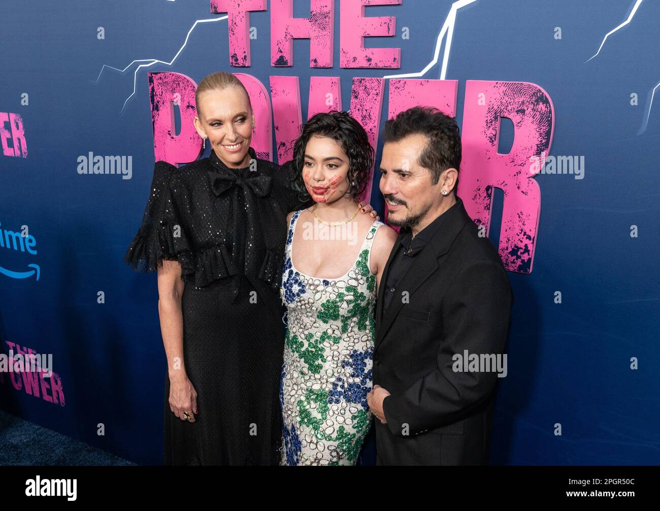 New York, USA. 23rd Mar, 2023. Toni Collette, Auli'i Cravalho, John Leguizamo attend premiere of ...