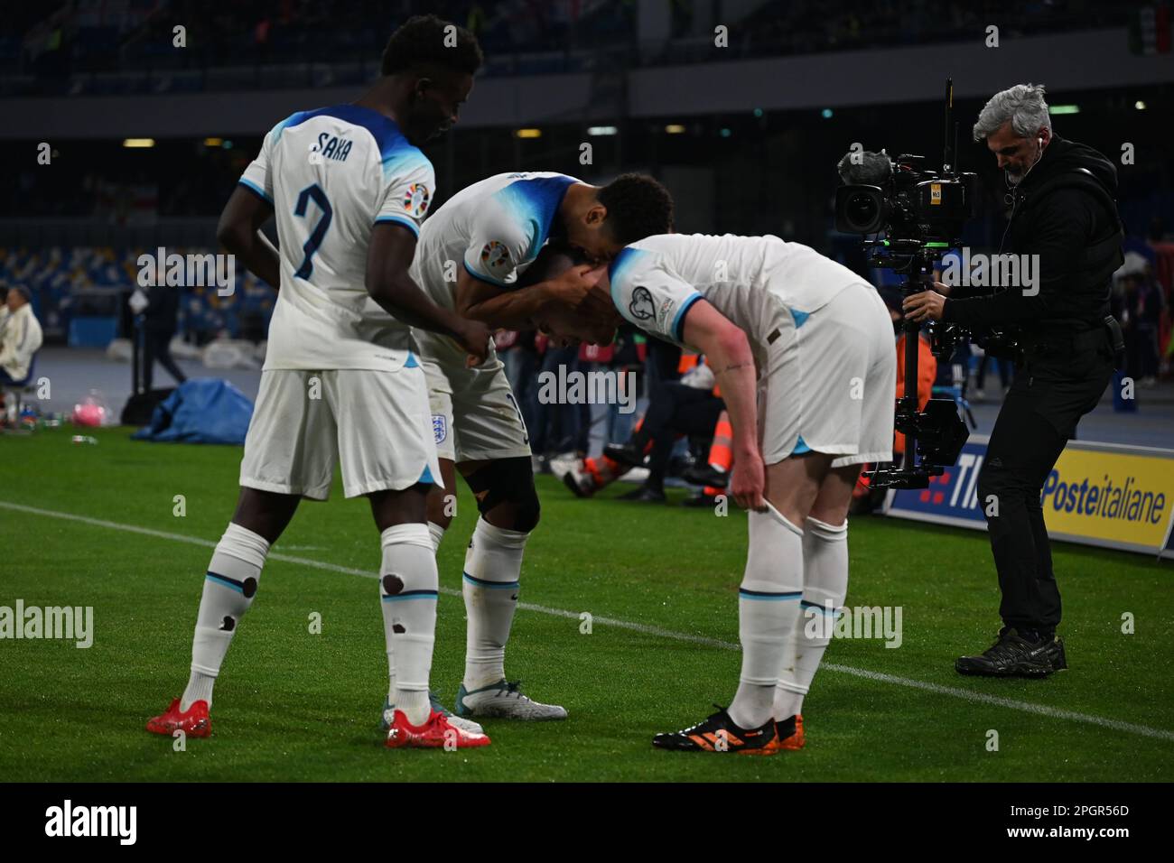 Declan Rice (England)Jude Bellingham (England)Bukayo Saka (England ...