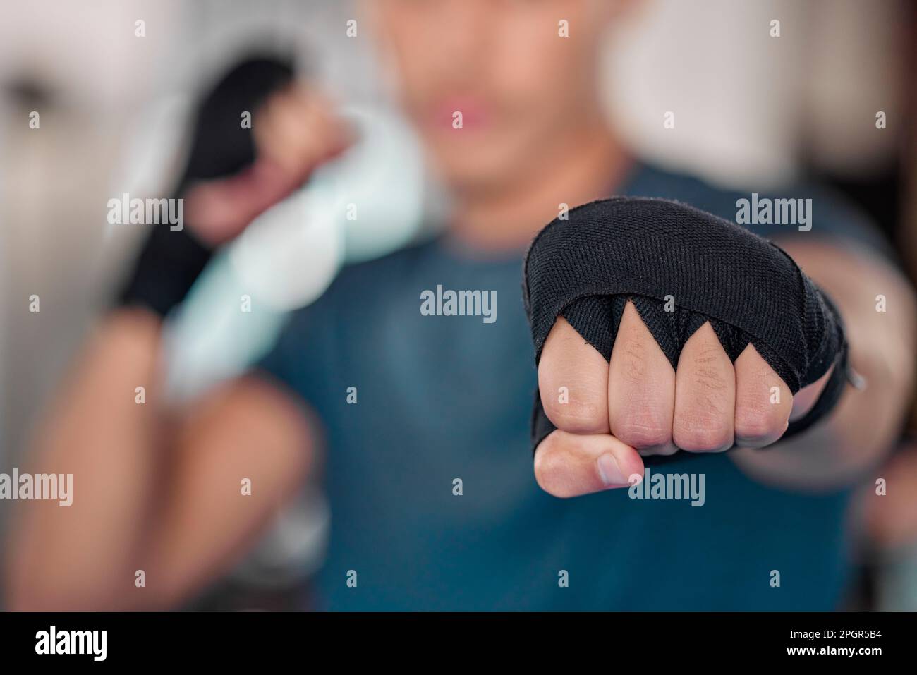 Tape boxer boxing fist hi-res stock photography and images - Alamy
