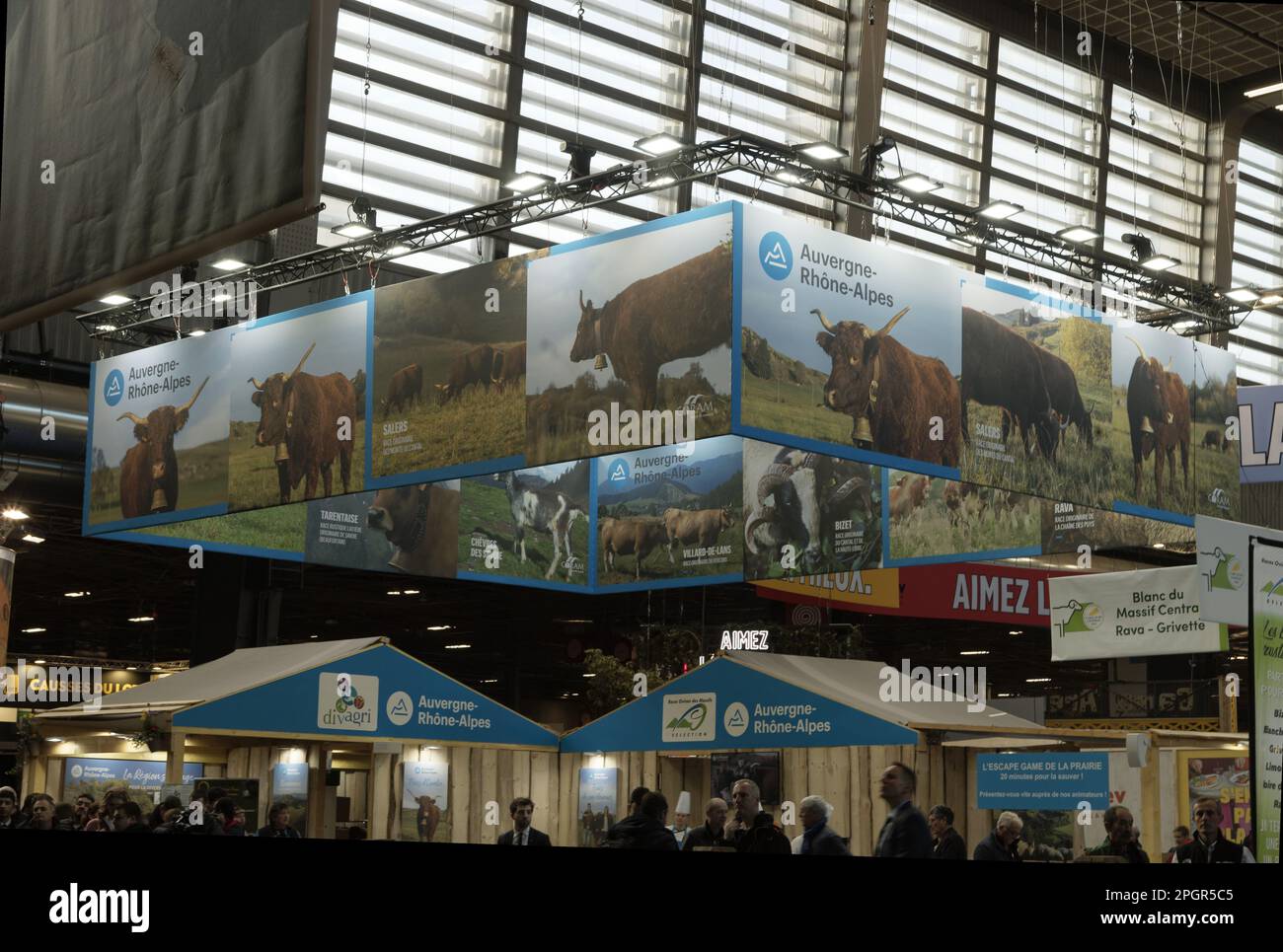 Paris, France. 25th Feb, 2023. Inauguration of the 59th International ...