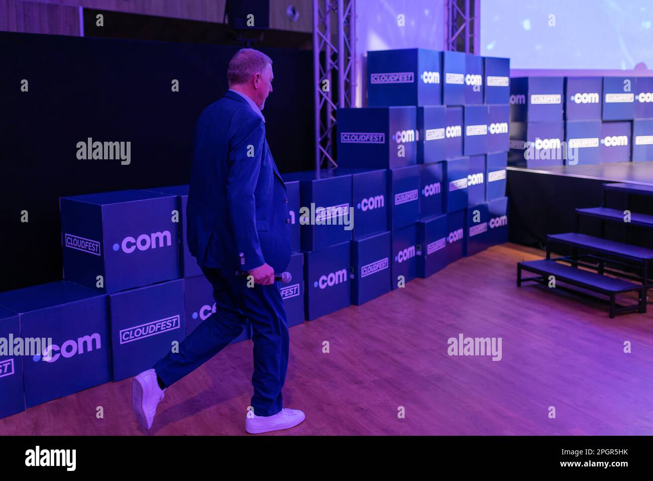 Rust, Germany. 23rd Mar, 2023. Boris Becker takes the stage at ...