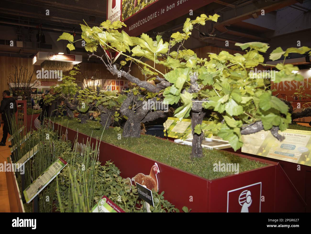 Paris, France. 25th Feb, 2023. Inauguration of the 59th International ...