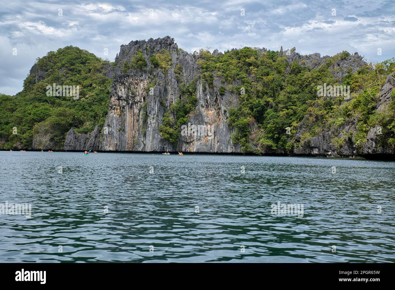 Majestic rocks in El Nido, Palawan in the Philippines that are ...