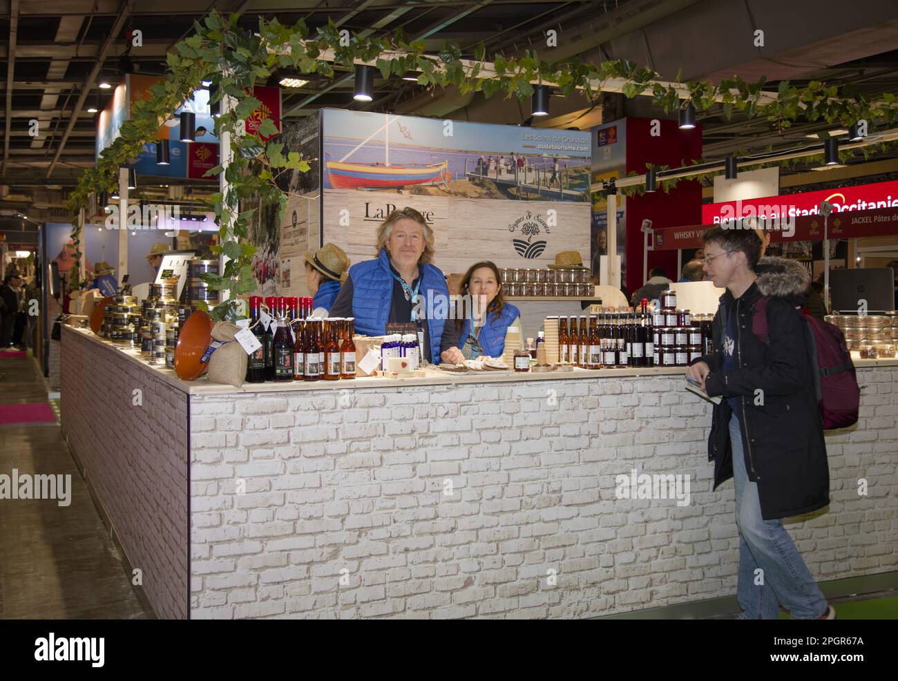 Paris, France. 25th Feb, 2023. Inauguration of the 59th International ...