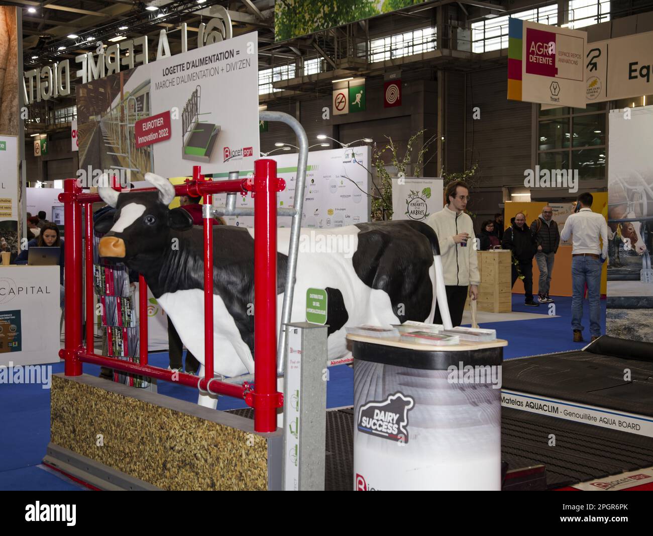 Paris, France. 25th Feb, 2023. Inauguration of the 59th International ...