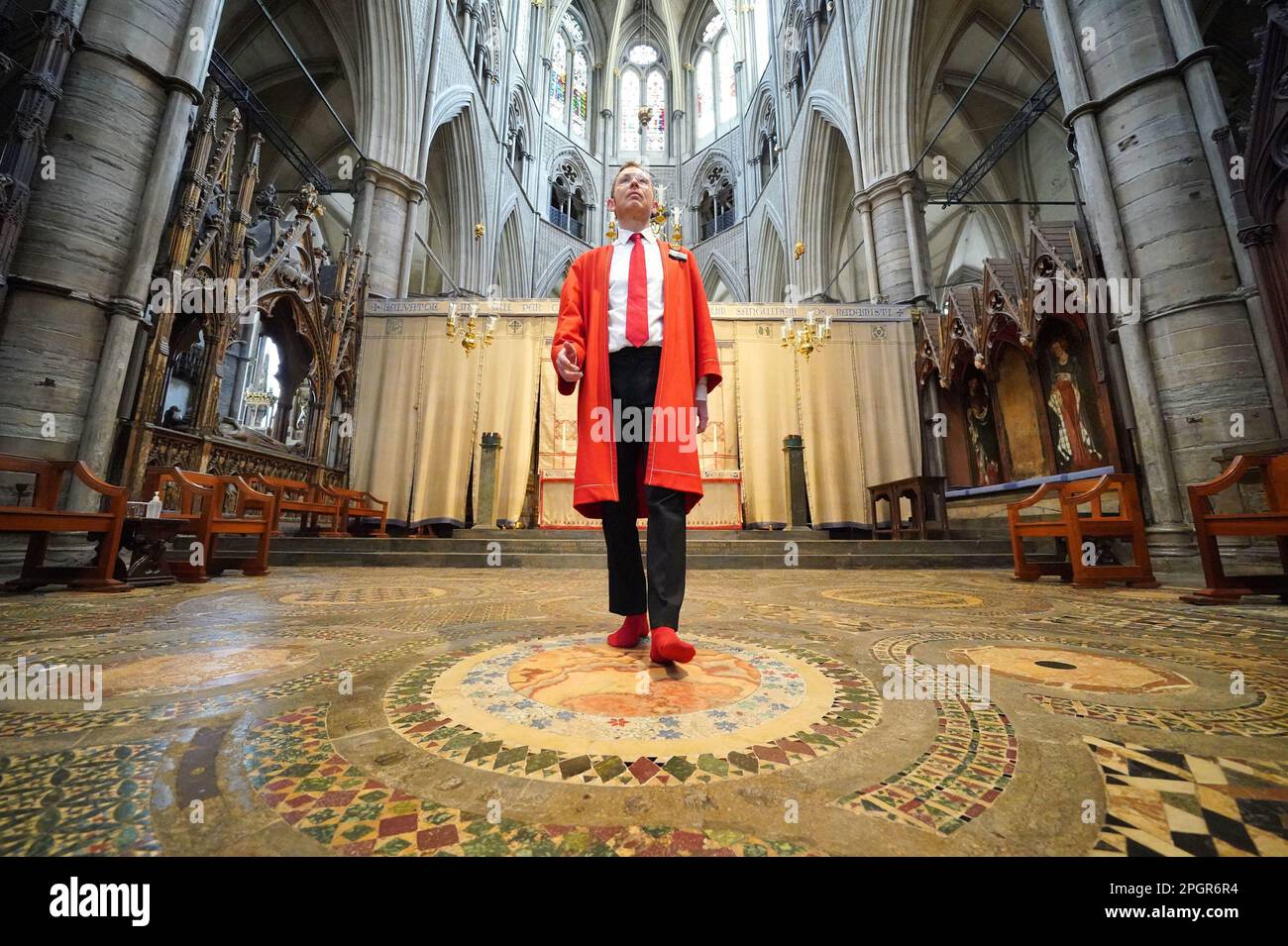 Cosmati pavement at westminster abbey hi-res stock photography and ...