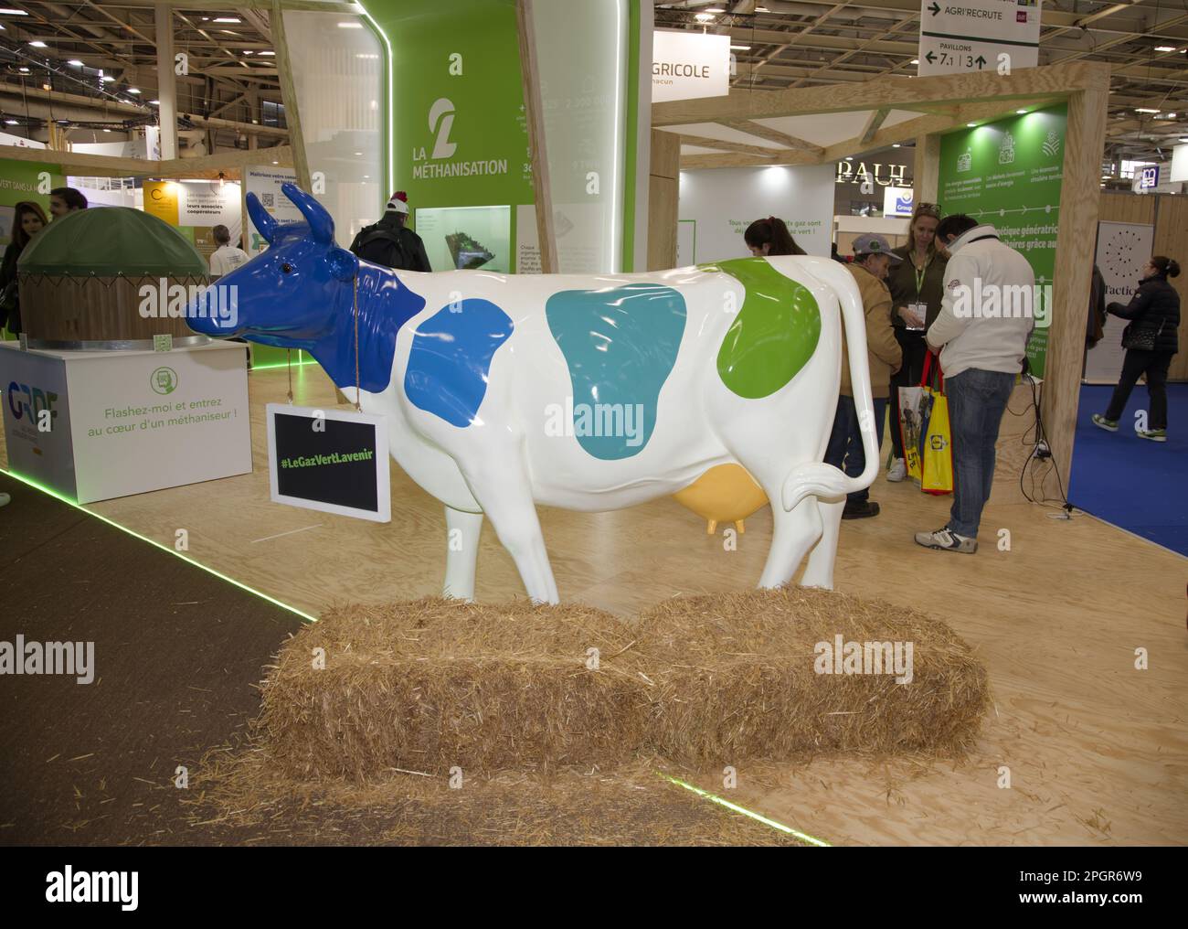 Paris, France. 25th Feb, 2023. Inauguration of the 59th International ...