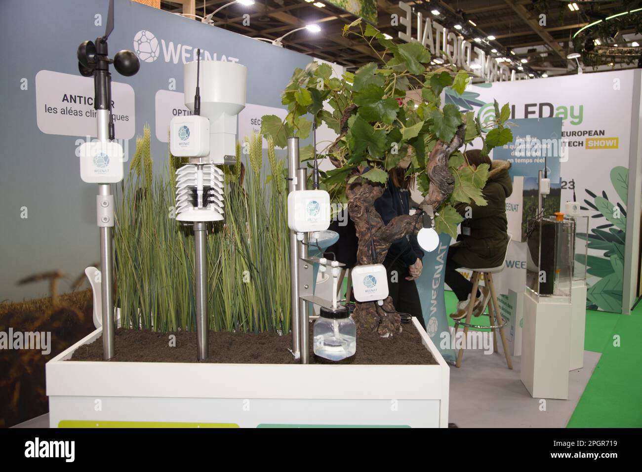 Paris, France. 25th Feb, 2023. Inauguration of the 59th International ...
