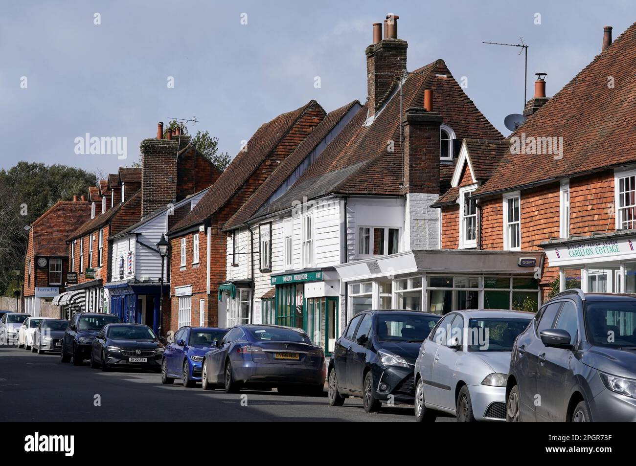 A general view of Wadhurst in East Sussex, which has been named as the ...