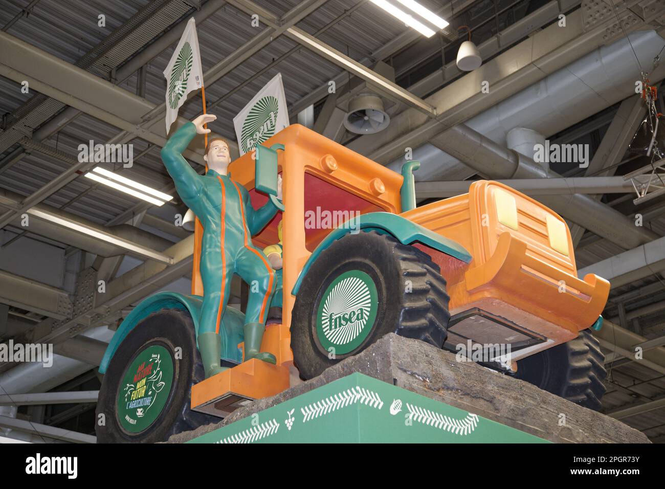 Paris, France. 25th Feb, 2023. Inauguration of the 59th International ...