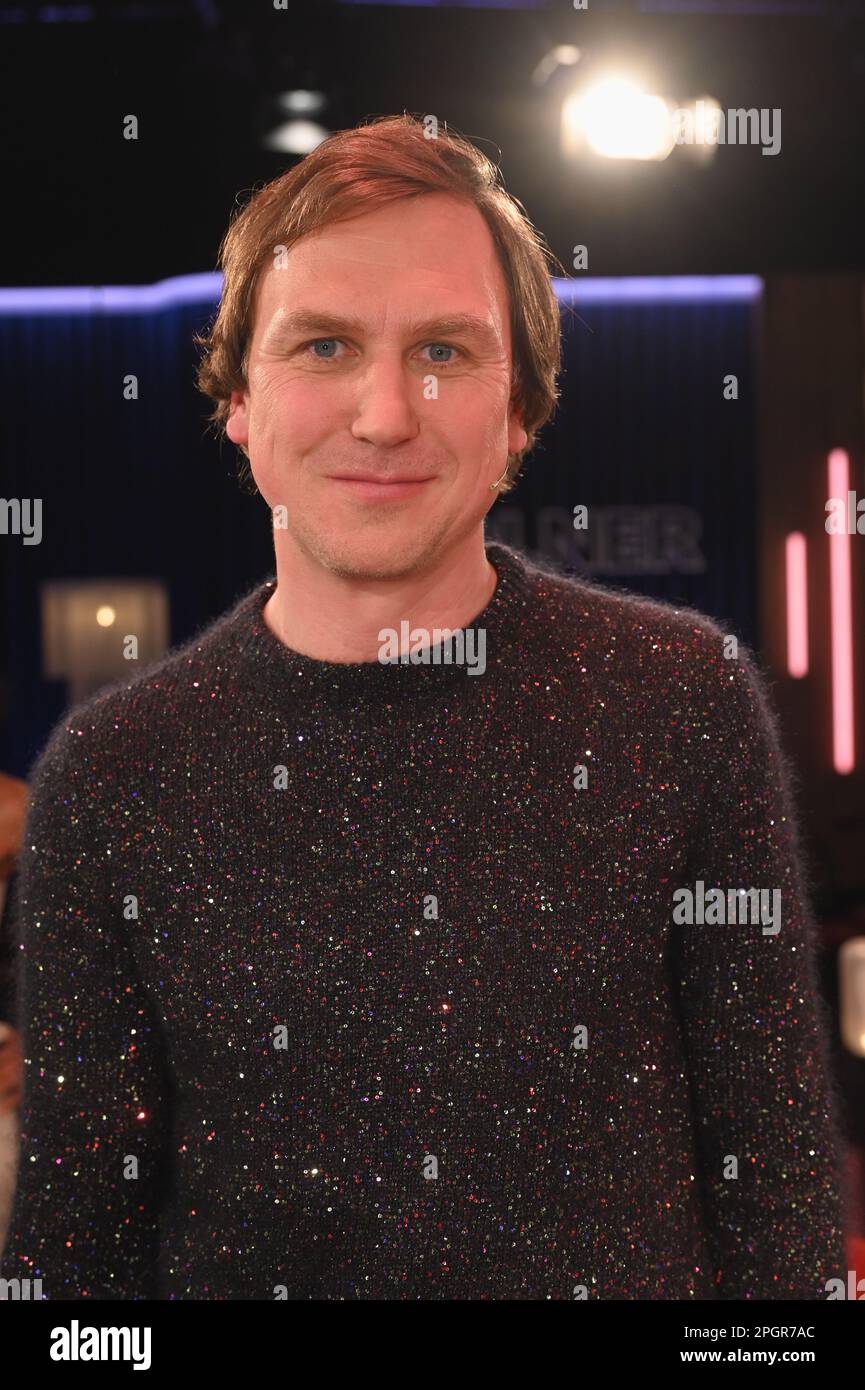 Cologne, Germany. 24th Mar, 2023. Actor Lars Eidinger as a guest on the ...