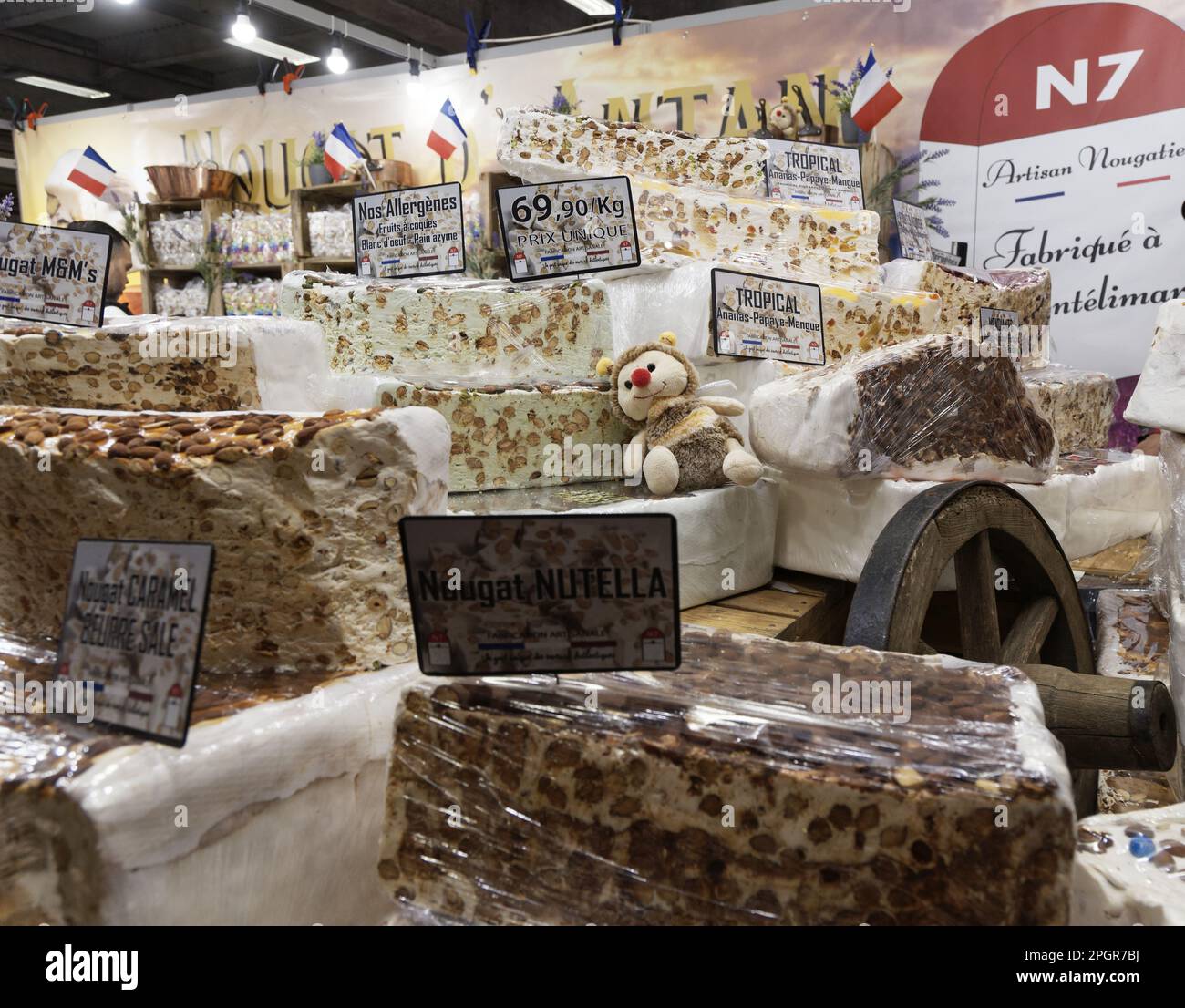 Paris, France. 25th Feb, 2023. Inauguration of the 59th International ...