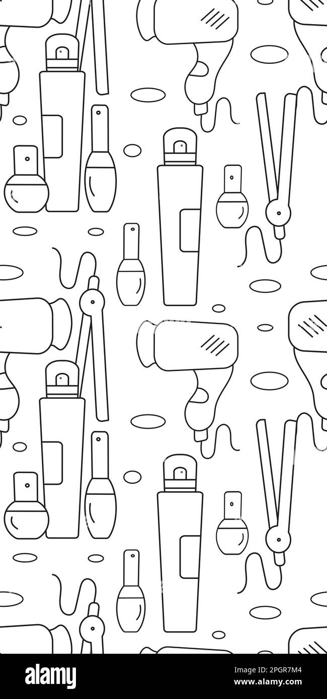 Beautiful hairstyles Stock Vector Images - Alamy